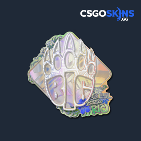 Sticker | BIG (Holo) | Rio 2022 - CSGOSKINS.GG