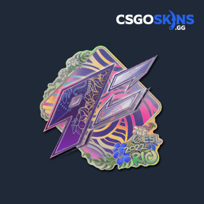 Sticker | 9z Team (Holo) | Rio 2022 - CSGOSKINS.GG