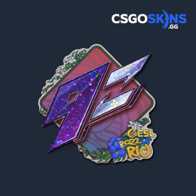 Sticker | 9z Team (Glitter) | Rio 2022 - CSGOSKINS.GG