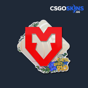 Sticker | MOUZ | Rio 2022 - CSGOSKINS.GG