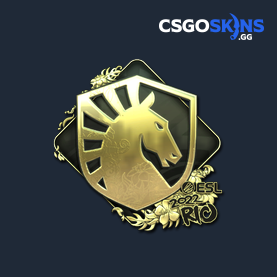 Sticker | Team Liquid (Gold) | Rio 2022 - CSGOSKINS.GG