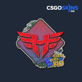 Sticker | Heroic (Glitter) | Rio 2022 - CSGOSKINS.GG
