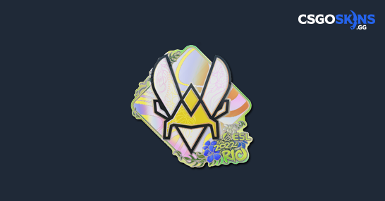 Sticker | Vitality (Holo) | Rio 2022 - CSGOSKINS.GG