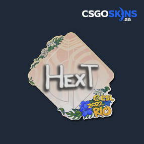 Sticker | HexT | Rio 2022 - CSGOSKINS.GG
