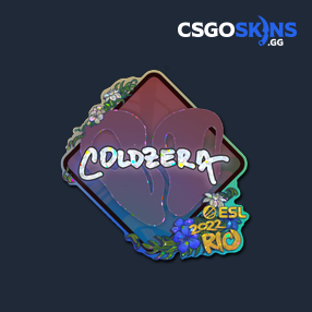 Sticker | coldzera (Glitter) | Rio 2022 - CSGOSKINS.GG