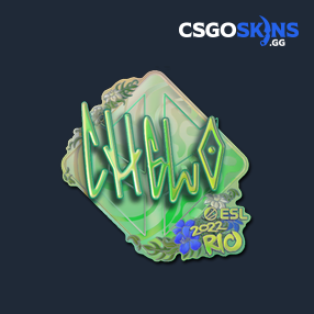 Sticker | chelo (Holo) | Rio 2022 - CSGOSKINS.GG