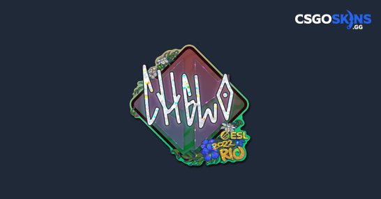 Sticker | chelo (Glitter) | Rio 2022 - CSGOSKINS.GG