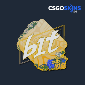 Sticker | b1t | Rio 2022 - CSGOSKINS.GG