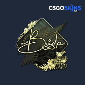 Sticker | BUDA (Gold) | Rio 2022 - CSGOSKINS.GG