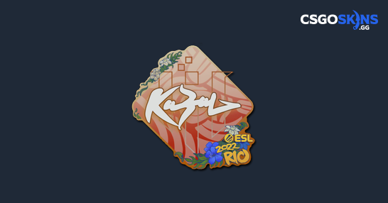 Sticker | kabal | Rio 2022 - CSGOSKINS.GG