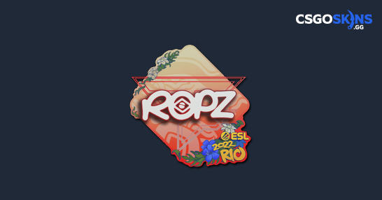 Sticker | ropz | Rio 2022 - CSGOSKINS.GG