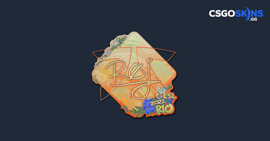 Sticker | roeJ (Holo) | Rio 2022 - CSGOSKINS.GG