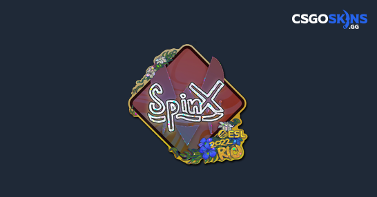 Sticker | Spinx (Glitter) | Rio 2022 - CSGOSKINS.GG