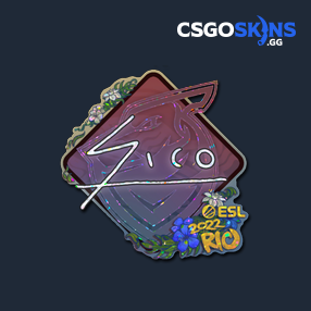Sticker | Sico (Glitter) | Rio 2022 - CSGOSKINS.GG