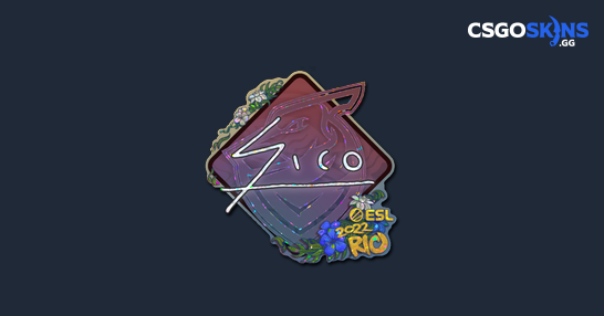 Sticker | Sico (Glitter) | Rio 2022 - CSGOSKINS.GG