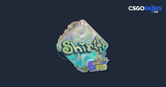 Sticker | sh1ro (Holo) | Rio 2022 - CSGOSKINS.GG