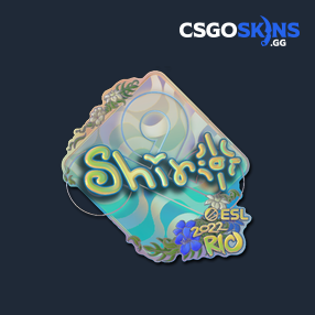 Sticker | sh1ro (Holo) | Rio 2022 - CSGOSKINS.GG
