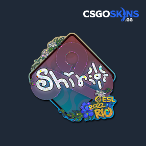 Sticker | sh1ro (Glitter) | Rio 2022 - CSGOSKINS.GG