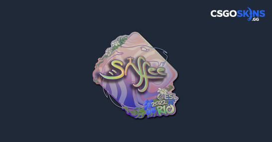 Sticker | saffee (Holo) | Rio 2022 - CSGOSKINS.GG