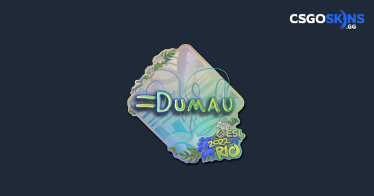 Sticker | dumau (Holo) | Rio 2022 - CSGOSKINS.GG