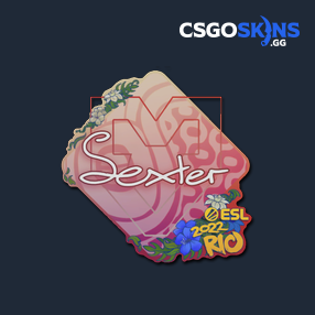 Sticker | dexter | Rio 2022 - CSGOSKINS.GG