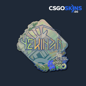 Sticker | YEKINDAR (Holo) | Rio 2022 - CSGOSKINS.GG