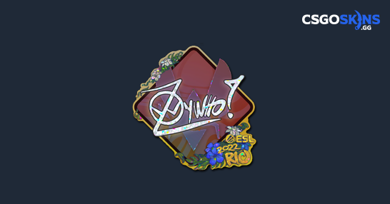 Sticker | ZywOo (Glitter) | Rio 2022 - CSGOSKINS.GG