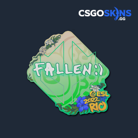 Sticker | FalleN | Rio 2022 - CSGOSKINS.GG