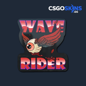 Sticker | Blood Moon Wave Rider - CSGOSKINS.GG