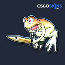 Sticker | Lore Poison Frog (Foil) - CSGOSKINS.GG