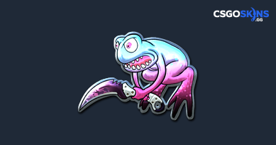 Sticker | Doppler Poison Frog (Foil) - CSGOSKINS.GG