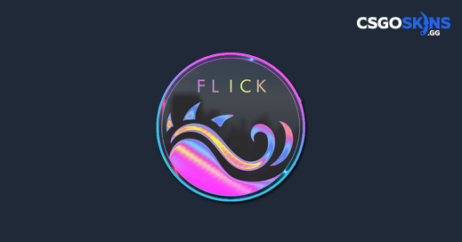 Sticker | Miami Flick (Holo) - CSGOSKINS.GG