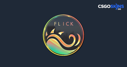 Sticker | Ocean Sunset Flick (Holo) - CSGOSKINS.GG