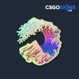 Sticker | Great Wave (Holo) - CSGOSKINS.GG