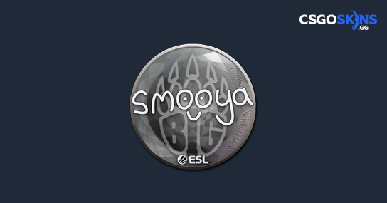 Sticker | smooya | Katowice 2019 - CSGOSKINS.GG