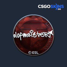 Sticker | olofmeister (Foil) | Katowice 2019 - CSGOSKINS.GG