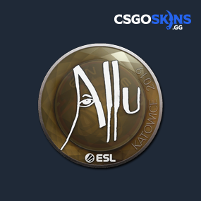Sticker | allu | Katowice 2019 - CSGOSKINS.GG