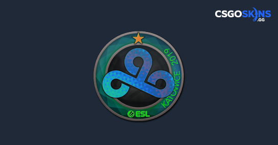 Sticker | Cloud9 (Holo) | Katowice 2019 - CSGOSKINS.GG