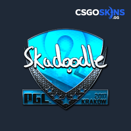 Sticker | Skadoodle (Foil) | Krakow 2017 - CSGOSKINS.GG