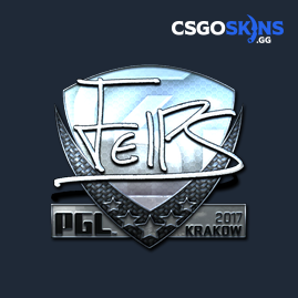 Sticker | felps (Foil) | Krakow 2017 - CSGOSKINS.GG
