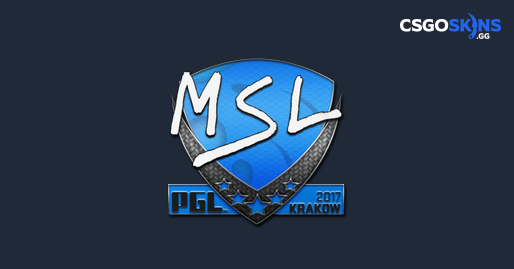 Sticker | MSL | Krakow 2017 - CSGOSKINS.GG