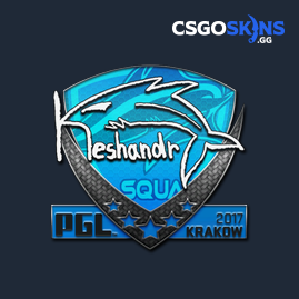 Sticker | keshandr | Krakow 2017 - CSGOSKINS.GG