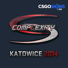 Sticker | compLexity Gaming (Holo) | Katowice 2014 - CSGOSKINS.GG