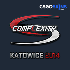 Sticker | compLexity Gaming | Katowice 2014 - CSGOSKINS.GG
