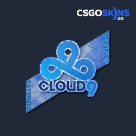 Sticker | Cloud9 G2A (Holo) | Katowice 2015 - CSGOSKINS.GG