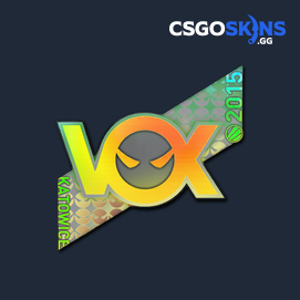 Sticker | Vox Eminor (Holo) | Katowice 2015 - CSGOSKINS.GG