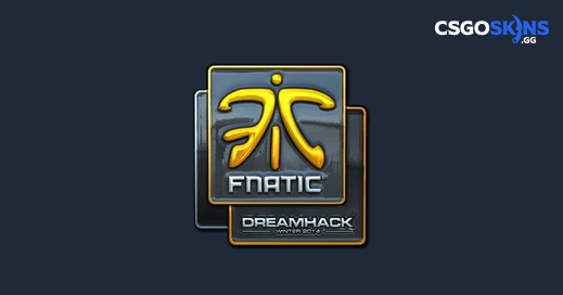 Sticker | Fnatic (Foil) | DreamHack 2014 - CSGOSKINS.GG