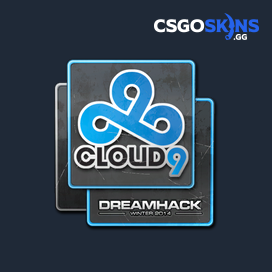 Sticker | Cloud9 | DreamHack 2014 - CSGOSKINS.GG