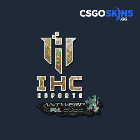 Sticker | IHC Esports (Glitter) | Antwerp 2022 - CSGOSKINS.GG