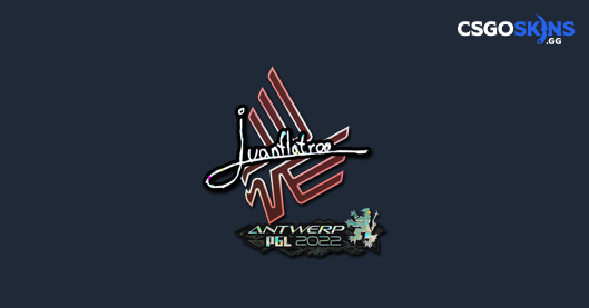 Sticker | juanflatroo (Glitter) | Antwerp 2022 - CSGOSKINS.GG